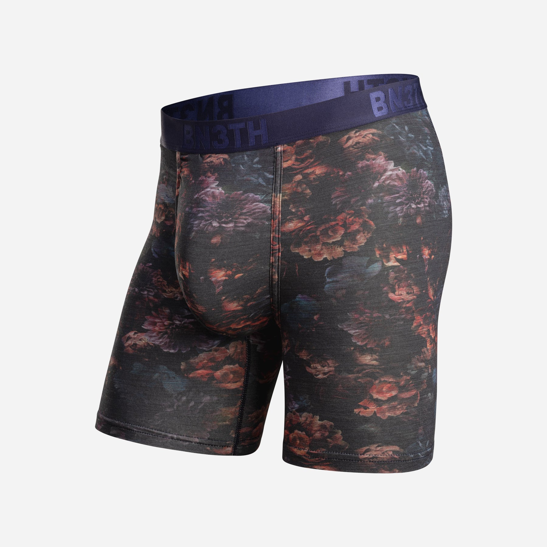 Classic Icon Boxer Brief : Dark Floral Dark Navy – BN3TH.ca
