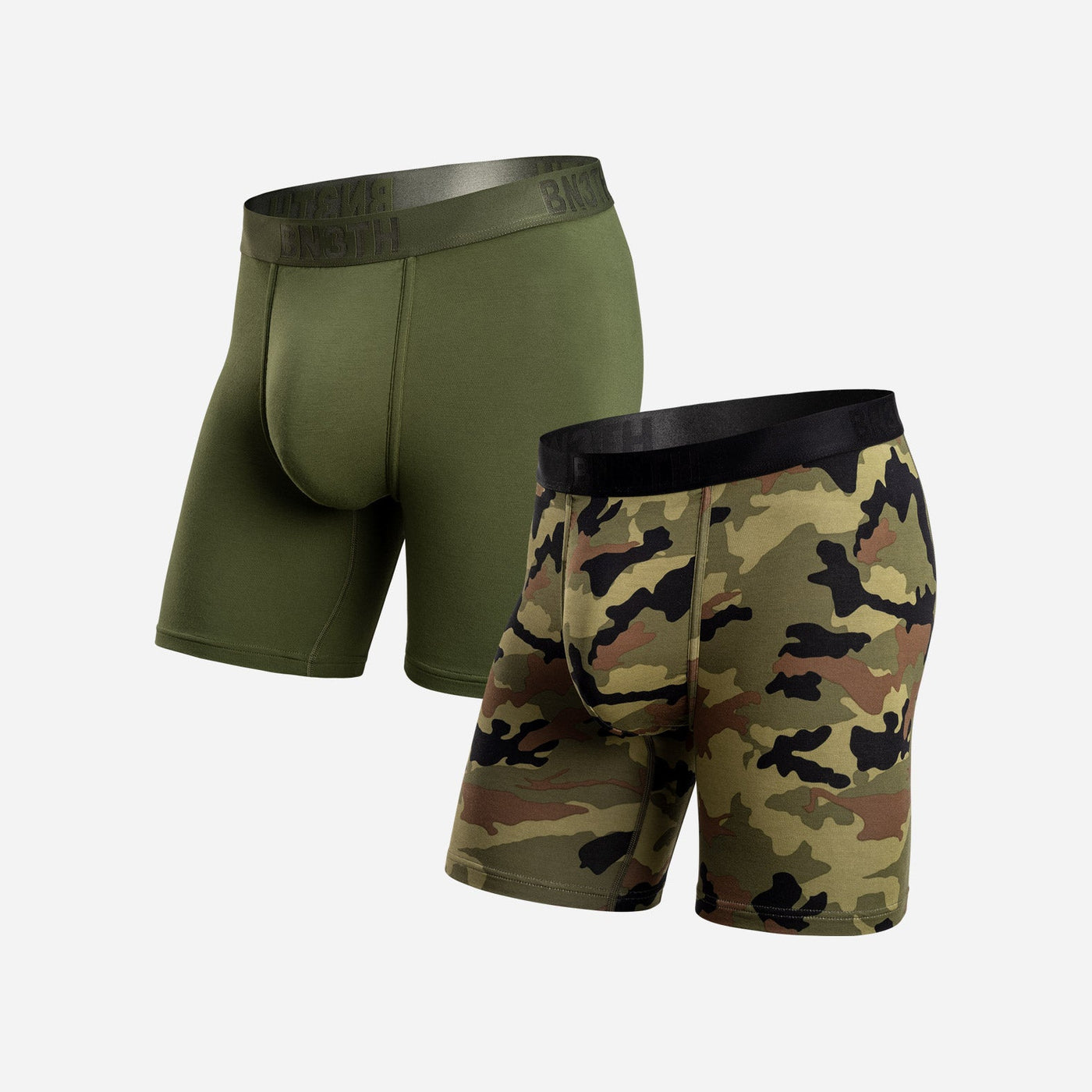 Classic Icon Boxer Brief: Bronze Green/Camo Green 2 Pack | BN3TH ...