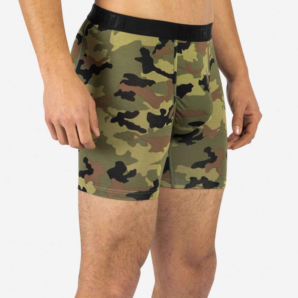 Classic Icon Boxer Brief: Camo Green | BN3TH Underwear – BN3TH.ca