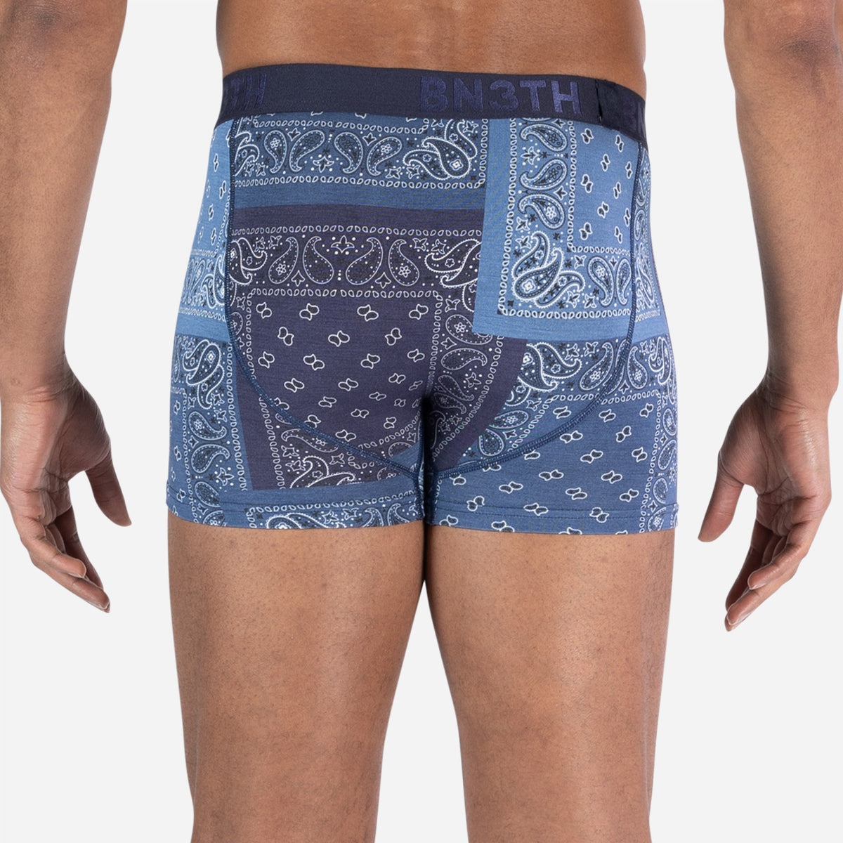 Classic Icon Trunk: Cowboy Bandana Black | BN3TH Underwear – BN3TH.ca